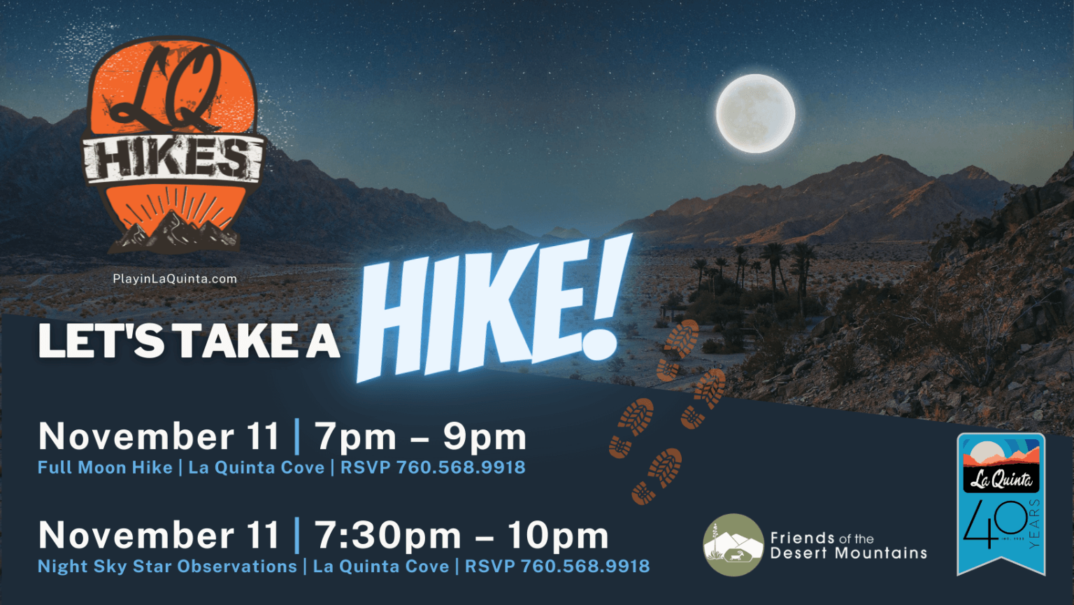 Hiking In La Quinta CA | La Quinta Hiking Map