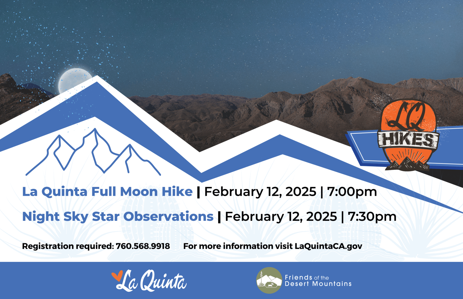 Take a La Quinta Cove Hike in La Quinta California